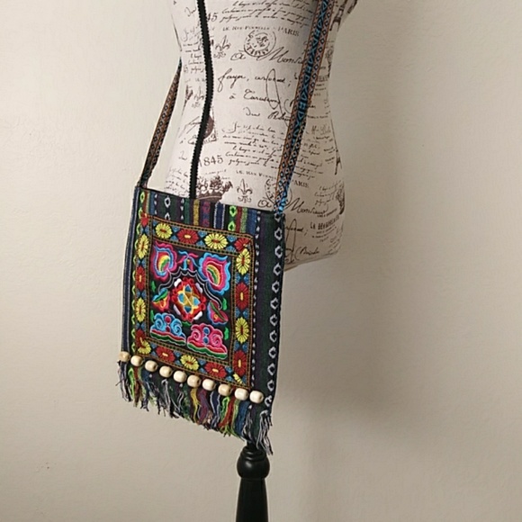 Handbags | Bags | Embroidered Ethnic Shoulder Handbag Brand New | Poshmark